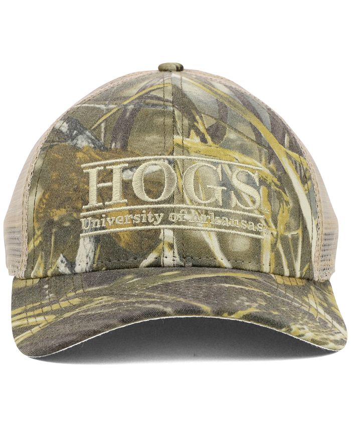 Game Arkansas Razorbacks Camo Mesh Bar Cap - Macy's