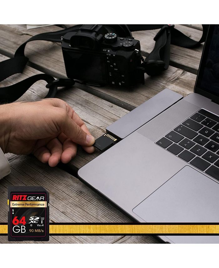 Ritz Gear Extreme Performance Video Pro 64GB 4K 8K Ultra HD SD Card ...