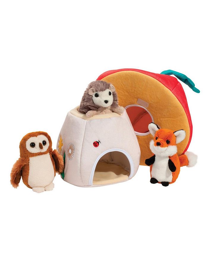 Douglas Woodland Mushroom Finger Puppet Play Set - Macy's