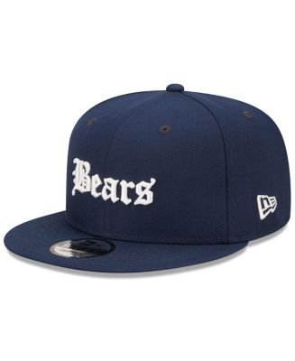 Men's New Era Navy Chicago Bears Gothic Script 9FIFTY Snapback Hat - Macy's