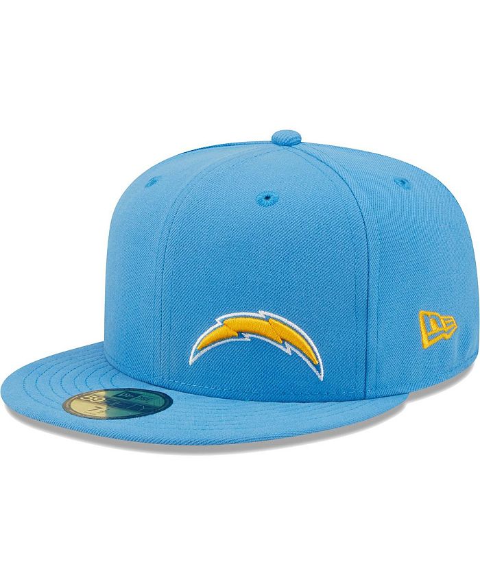 New Era Men's Powder Blue Los Angeles Chargers Flawless 59FIFTY Fitted ...