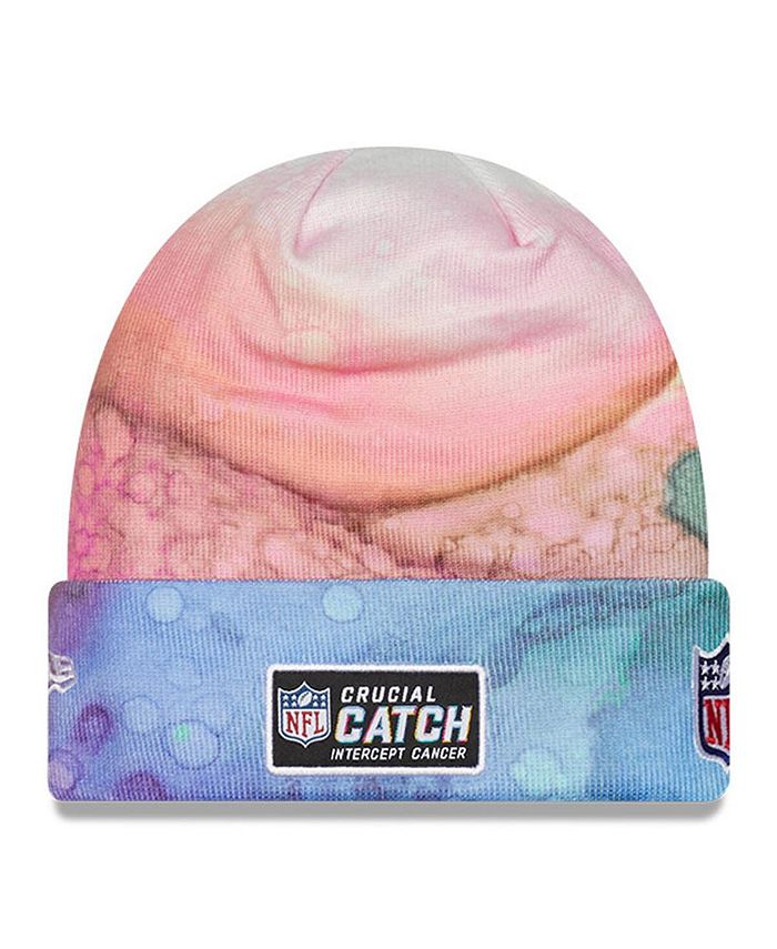 New Era Big Boys Pink Philadelphia Eagles 2022 NFL Crucial Catch Knit ...