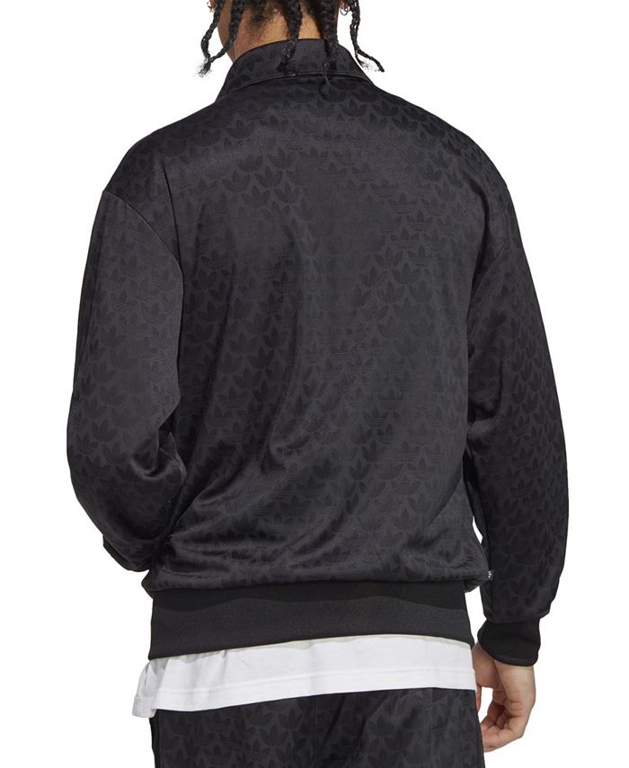 adidas Men's Graphics Allover Monogram Print Track Jacket - Macy's