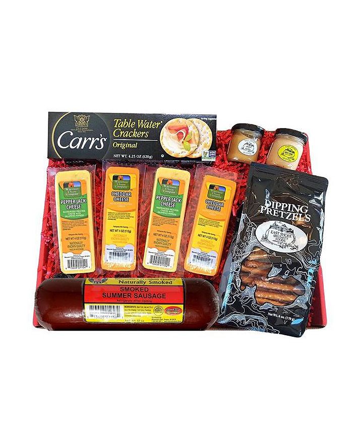 Wisconsin Cheese Company Wisconsin Cheese & Sausage Specialty Box ...