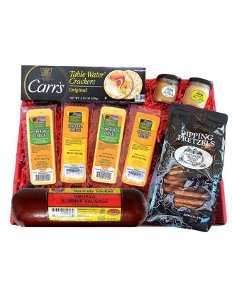 Wisconsin Cheese Company Wisconsin Cheese & Sausage Specialty Box ...
