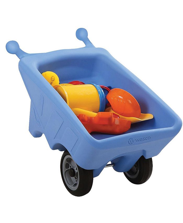 Wesco Toddler Sized Small Wheelbarrow in Blue - Macy's