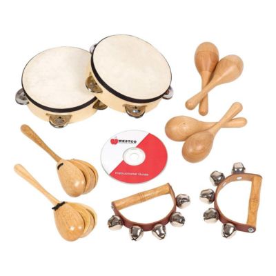 Westco Natural Beginner Rhythm Band Set - 8 Instruments - Macy's