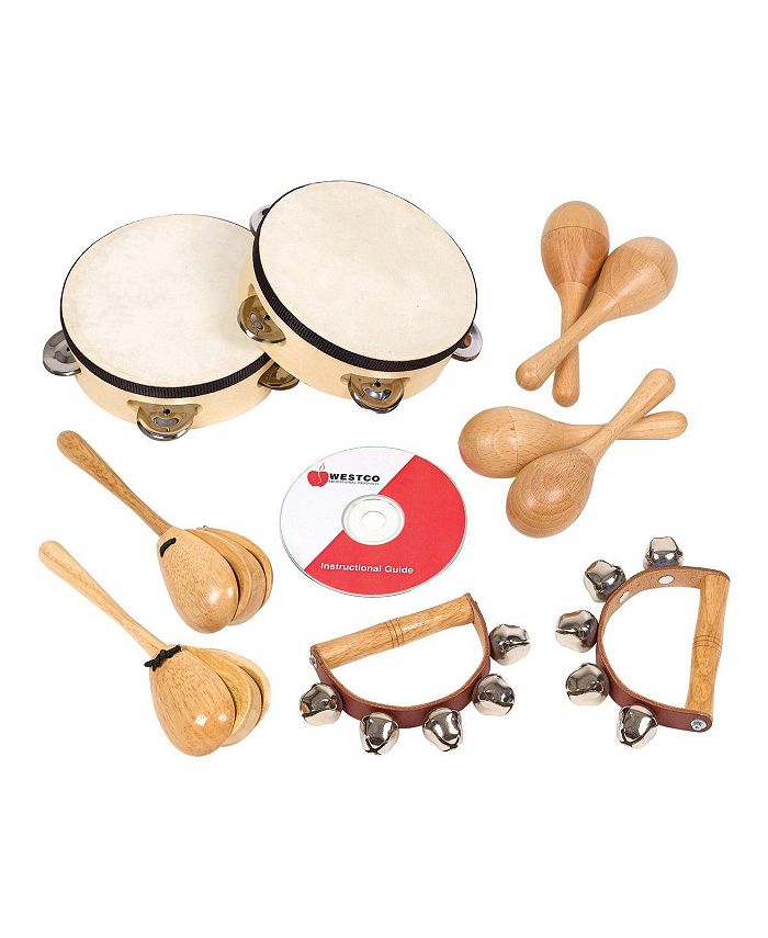 Westco Natural Beginner Rhythm Band Set - 8 Instruments - Macy's
