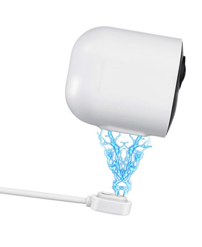 Wasserstein 16ft Weatherproof Outdoor Magnetic Charging Cable w/ Quick ...