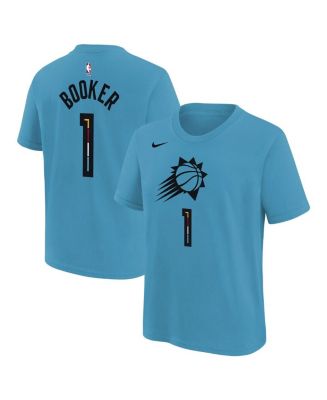 Big Boys Nike Devin Booker Turquoise Phoenix Suns 2022/23 City Edition ...