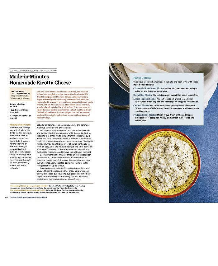 Barnes & Noble The Sustainable Mediterranean Diet Cookbook: More Than ...