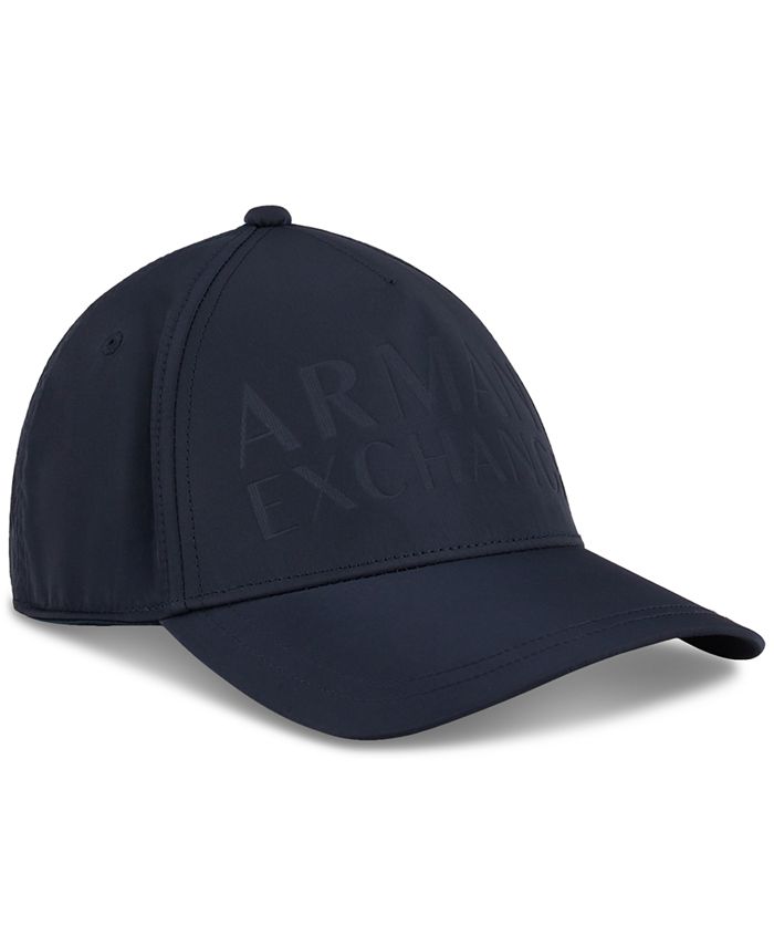A|X Armani Exchange Men's Embossed Logo Baseball Cap - Macy's