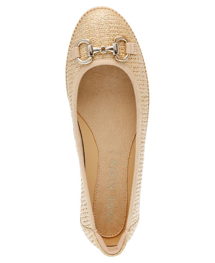 Anne Klein Women's Elysse Round Toe Flats - Macy's