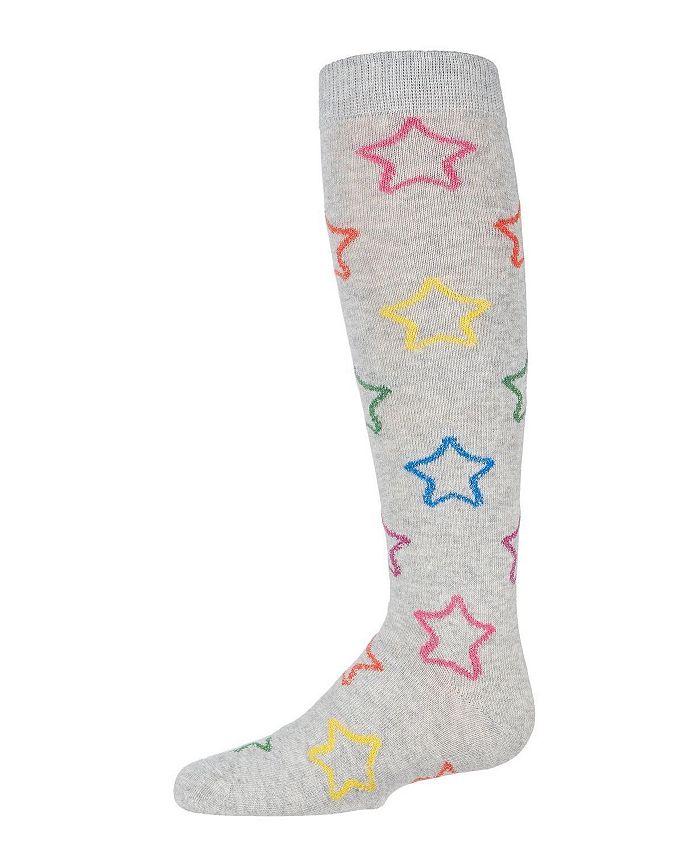 MeMoi Girl's Star Shine Cotton Blend Knee High Socks - Macy's