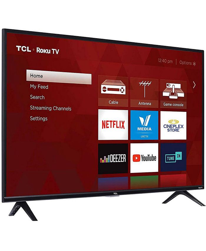 TCL 40 inch LED 3-Series Roku Smart HD TV - Macy's