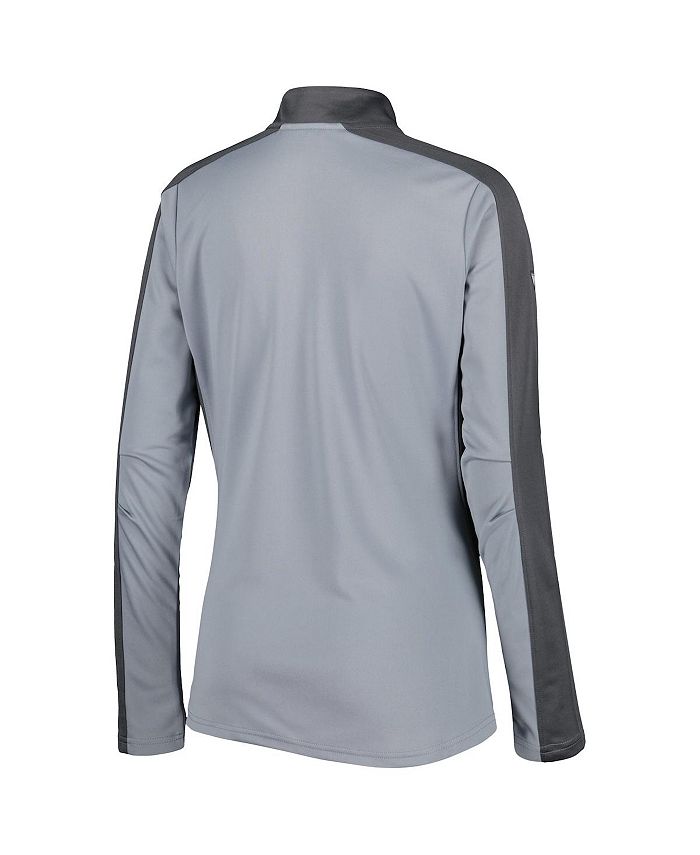 LevelWear Women's Gray Nhl 2022 Hockey Fights Cancer Remi Quarter-Zip ...