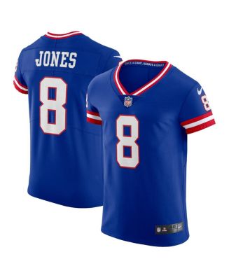 Men's Nike Daniel Jones Royal New York Giants Classic Vapor Elite ...