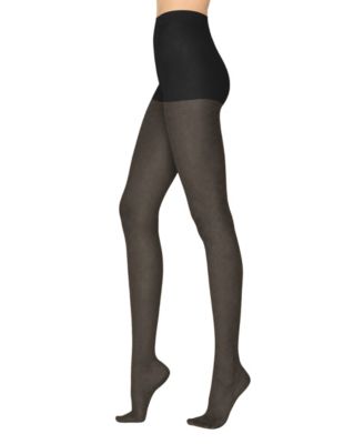 Women's European Made Cross Pattern Tights