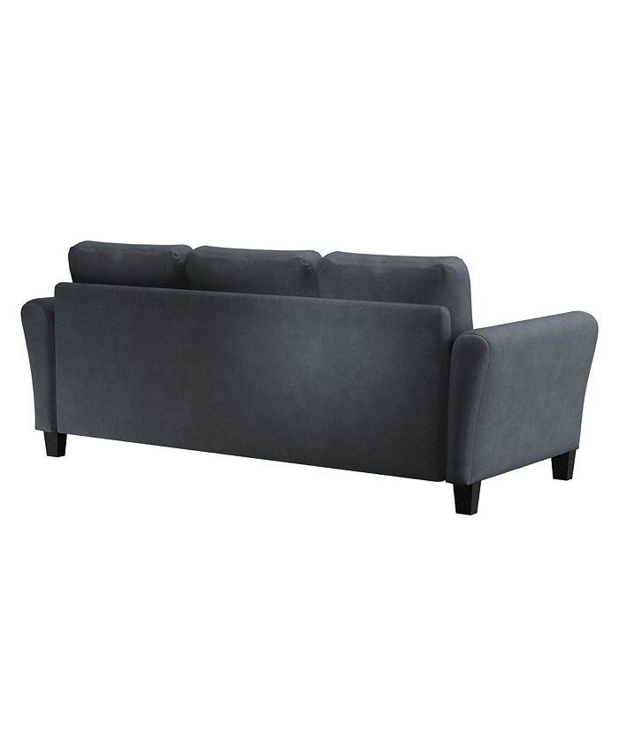 Lifestyle Solutions Wilshire Sofa with Rolled Arms - Macy's