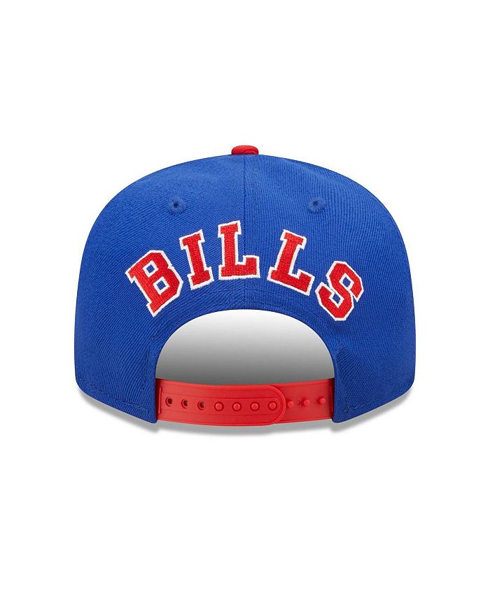 New Era Men's Royal, Red Buffalo Bills Flawless 9Fifty Snapback Hat ...