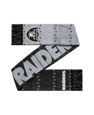Men's and Women's FOCO Las Vegas Raiders Reversible Logo Ugly Scarf ...