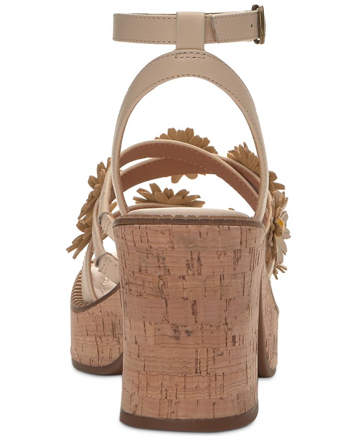Lucky Brand Women's Taiza Strappy Platform Sandals - Macy's