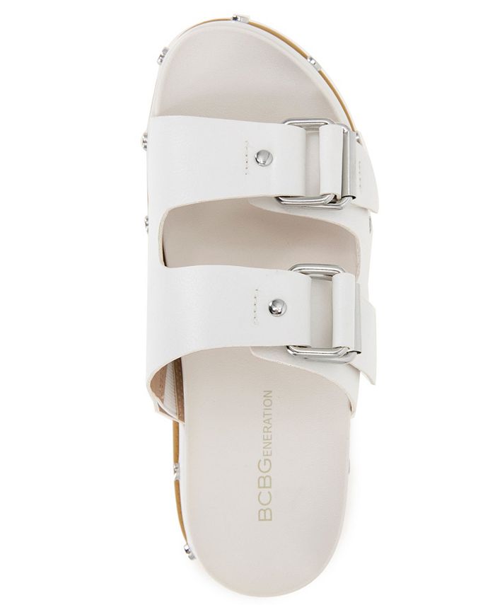 BCBGeneration Women's Bamba Slip-on Flatform Sandal - Macy's