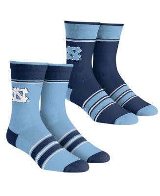 Men's and Women's Rock 'Em Socks North Carolina Tar Heels Multi-Stripe ...