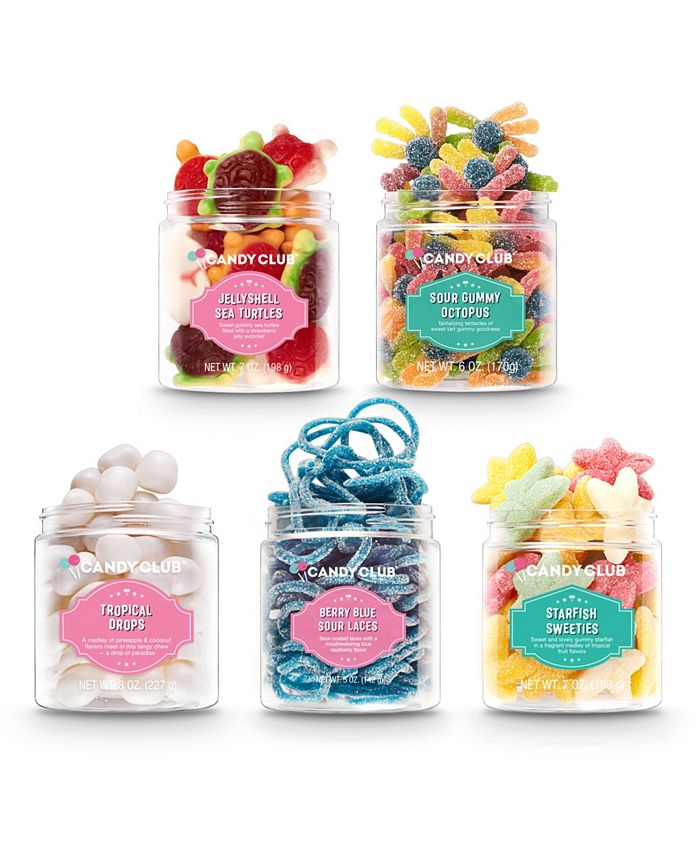 Candy Club Under the Sea 5 Piece Candy Gift Set - Macy's