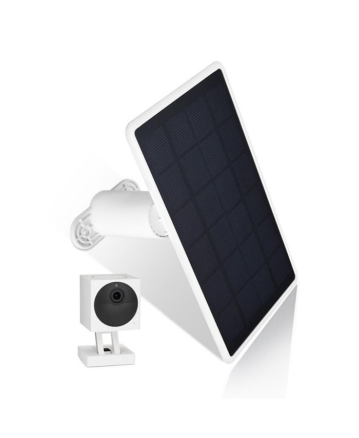 Wasserstein Solar Panel Compatible with Wyze Cam Outdoor - Plug in and ...