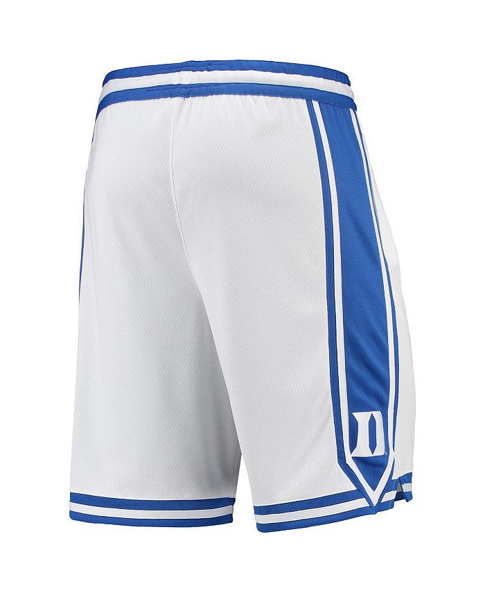 Nike Men's White Duke Blue Devils Limited Basketball Shorts - Macy's