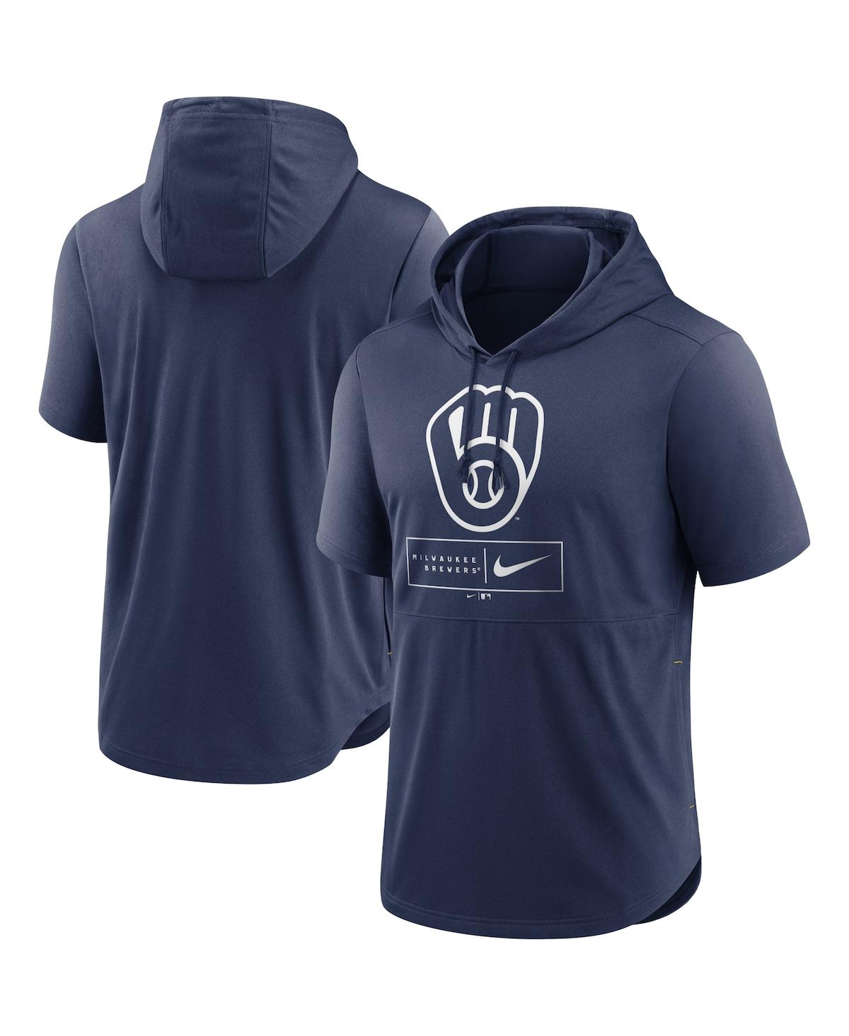 Click here for Mens Nike Navy Milwaukee Brewers Logo Lockup Perfo... prices