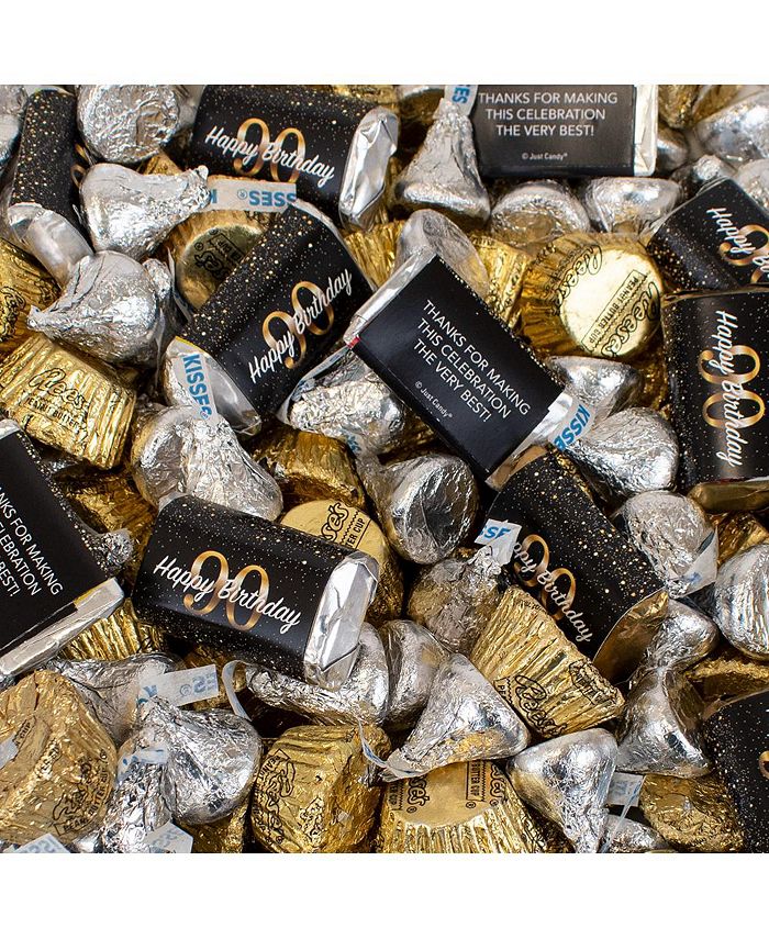 Just Candy 105 pcs 90th Birthday Party Candy Hershey's Chocolate Mix (1 ...