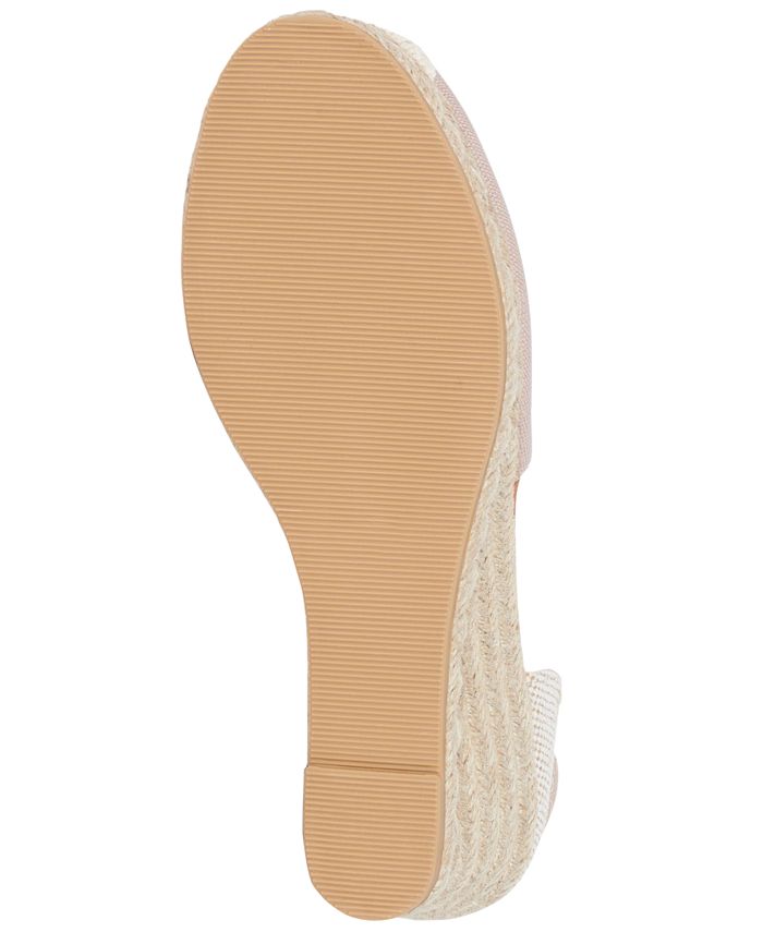 Barbour Women's Candice Ankle-Tie Espadrille Wedge Sandals - Macy's