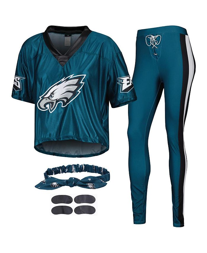 Jerry Leigh Women's Midnight Green Philadelphia Eagles Game Day Costume ...