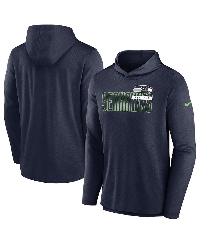 Nike Men's College Navy Seattle Seahawks Performance Team Pullover ...