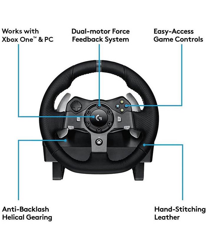 Logitech G920 Driving Force Racing Wheel for Xbox Series X|S, Xbox One ...