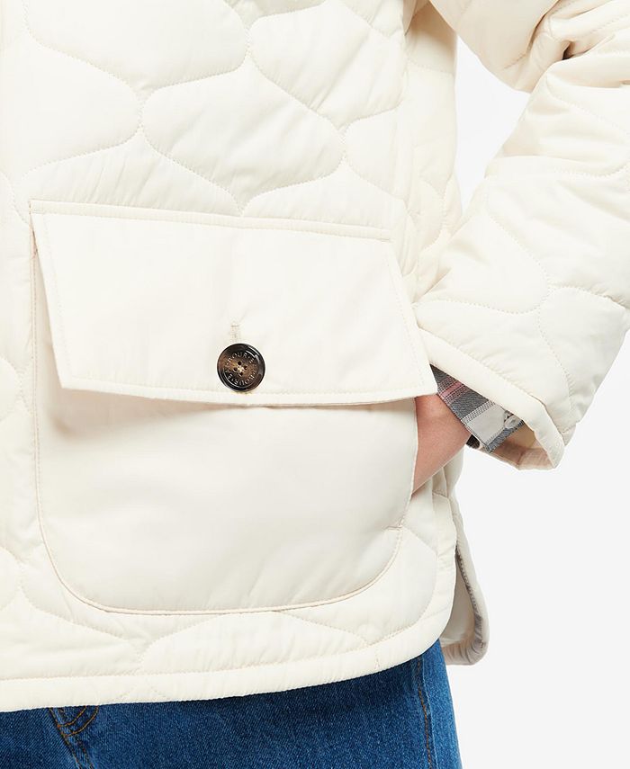 Barbour Women's Leilani Quilted Patch-Pocket Jacket - Macy's