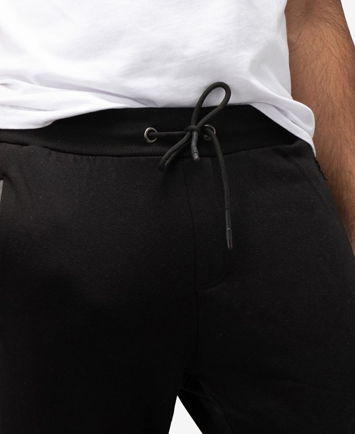 X-Ray Men's Fleece Adjustable Ankle Drawstring Joggers Pants - Macy's