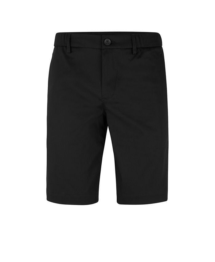 Hugo Boss Men's Slim-Fit Shorts in an Cotton Blend - Macy's