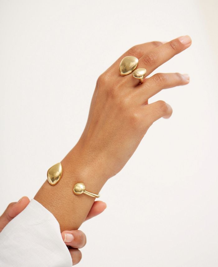 SOKO 24K Gold-Plated Sabi Statement Ring - Macy's