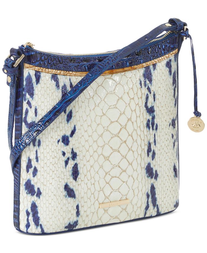 Brahmin Katie Shell White Freshwater Small Leather Crossbody - Macy's