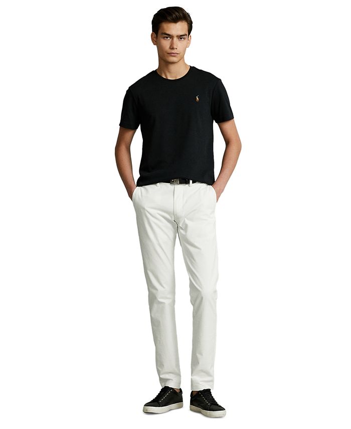 Polo Ralph Lauren Men's Custom Slim Fit Soft Cotton T-Shirt - Macy's