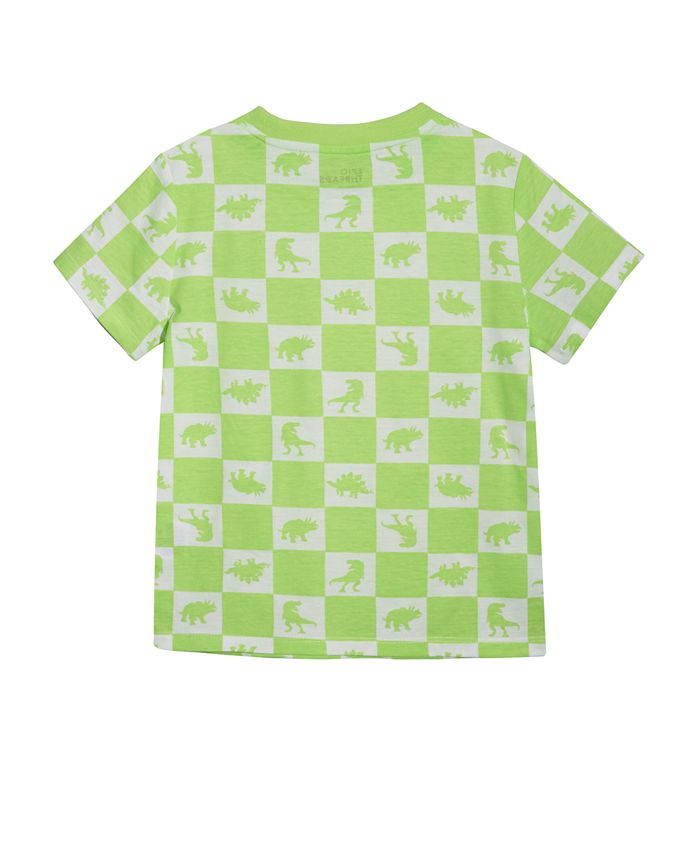 Epic Threads Toddler Boys Dino Checkered Graphic T-shirt, Created For ...