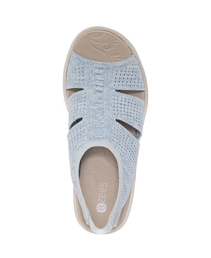 Bzees Double Up Washable Wedge Slingbacks - Macy's