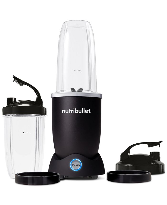 NutriBullet PRO 1200-Watt Single-Serve Blender in Matte Black - Macy's