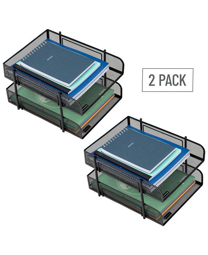 Mind Reader Network Collection, 2-Tier Paper Tray, Letter Size ...