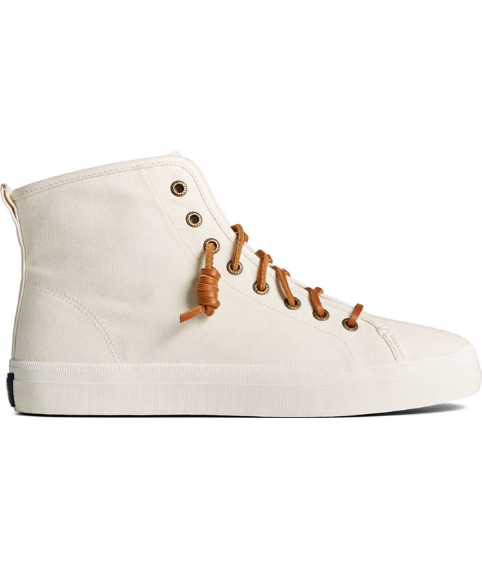 Sperry Women's Crest High Top Textile Sneakers - Macy's