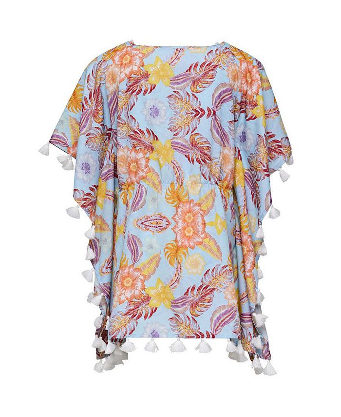 Snapper Rock Toddler, Child Girls Boho Tropical Cover Up - Macy's
