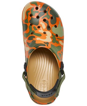 Crocs Men's Classic All-Terrain Camo Clogs from Finish Line - Macy's